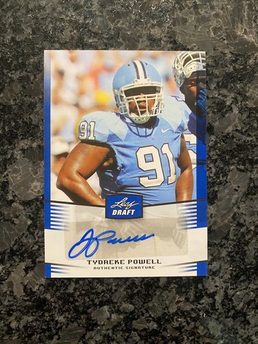 2012 Leaf Draft Tydreke Powell Rookie Auto #TP2 | eBay