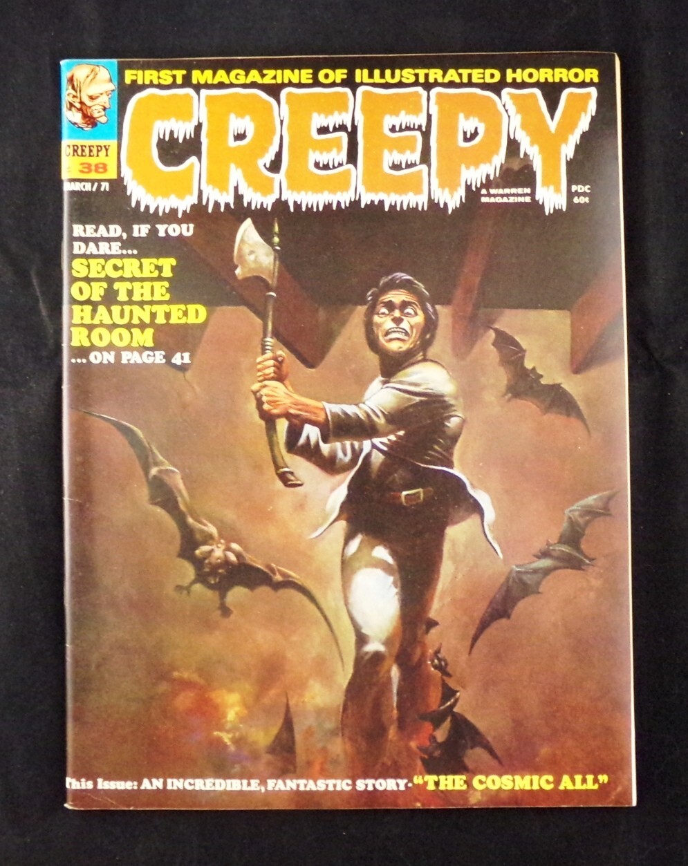 Creepy #38 FN/VF Warren Horror Magazine Ken Kelly Cover 1970 | eBay