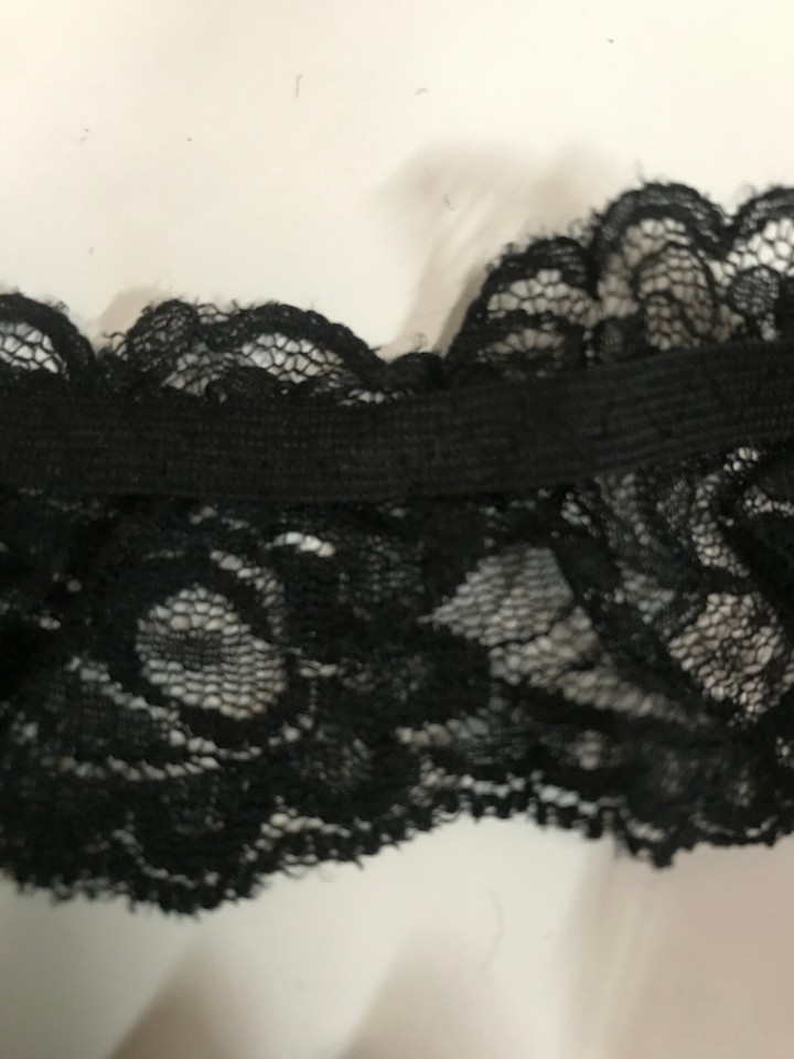 Bridal Garter - Black Lace - Silver Double Heart Charm - Wedding Day | eBay