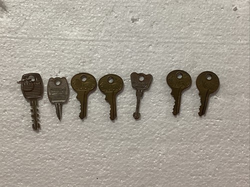 (7) Vintage Master Lock Co. Milwaukee USA Keys | eBay