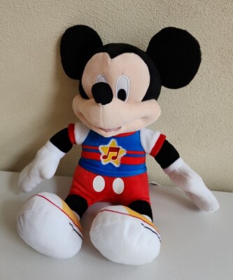 Disney Junior Mickey Mouse Funhouse Singing Fun Plush “Wiggle Til We ...