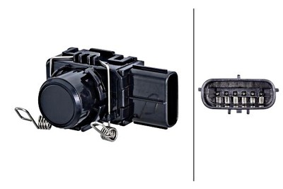 HELLA PDC Parking Sensor Black For LEXUS Lx TOYOTA 05- 89341-28450-C0 ...