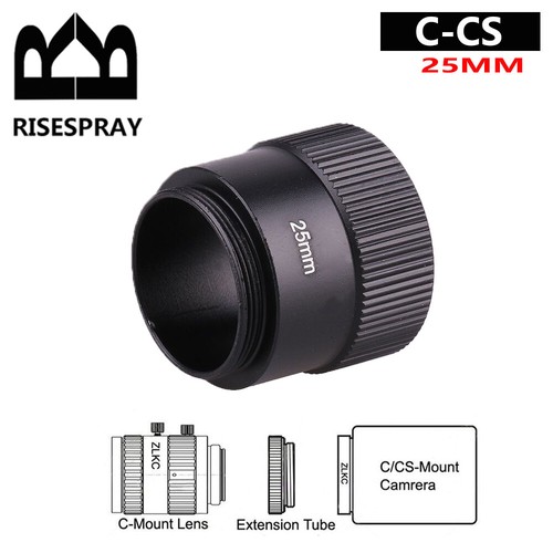 25mm C-CS Mount Lens Adapter Ring Extension Tube for CCTV Security ...