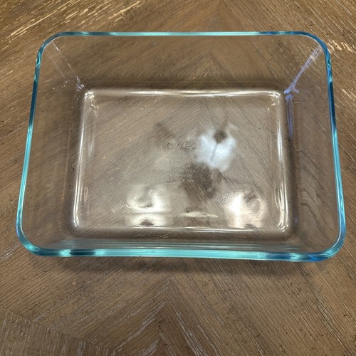 Pyrex Clear 7211 Rectangle Casserole Baking Dish 6 Cup 1.5L MADE IN USA ...