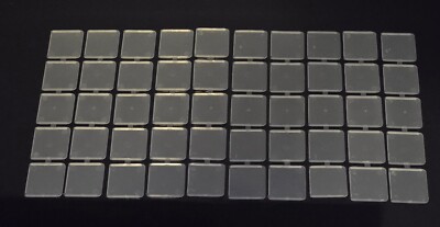 Plano 3700 Tackle Box Clear Dividers 10 Strips x 5 for 50 Count 1-3/4 x ...