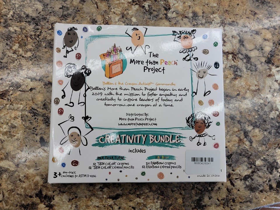 Bellen's More Than Peach Creativity Bundle With Crayons And Colored Pencils | eBay