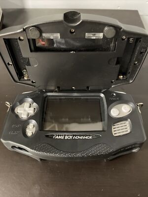 Nintendo Gameboy Advance - Silver W/GBA light magnifier | eBay