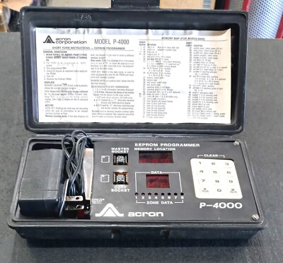 Acron EEPROM Programmer model P-4000 - Clean | eBay