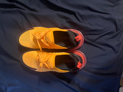 Air Max 270s Yellow/Orange/Black Men’s Sneakers | eBay
