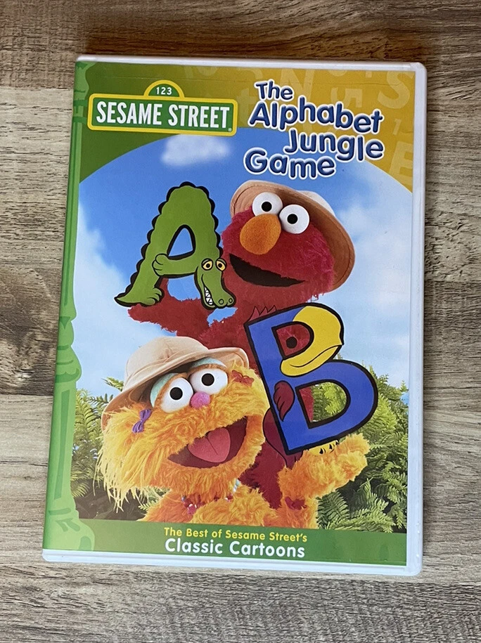 Sesame Street The Alphabet Jungle Game Muppet