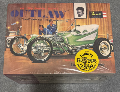 Rare Rebel Ed "Big Daddy" Roth Outlaw Show Car Model Kit 1:25 Scale ...