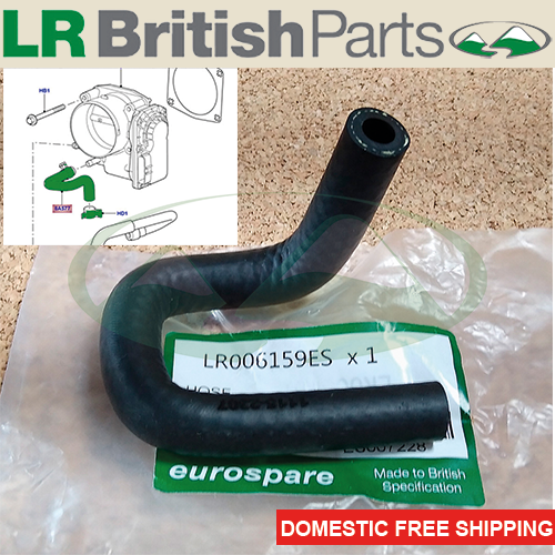 LAND ROVER THROTTLE BODY HOSE LR3 RANGE ROVER SPORT 07-09 LR006159 NEW ...