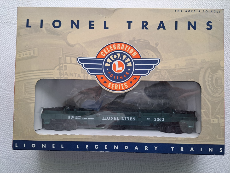 Lionel 6-19878 Helium Tank Unloading Car Postwar Celebration Series | eBay