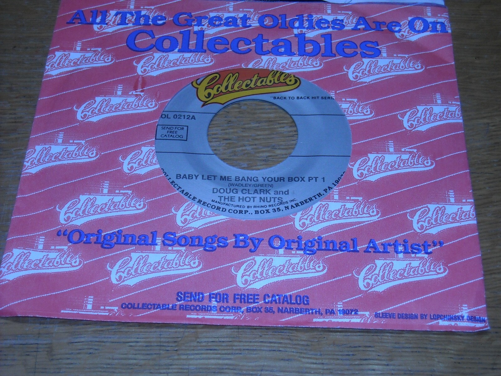 DOUG & HOT NUTS. BABY LET ME BANG YOUR BOX, PARTS ONE & TWO. M-. | eBay