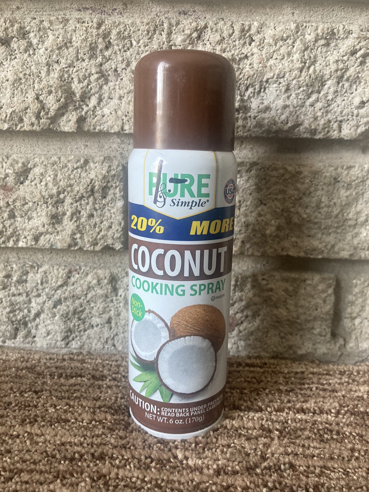 PURE & SIMPLE COCONUT COOKING SPRAY NON STICK COOKING SPRAY | eBay