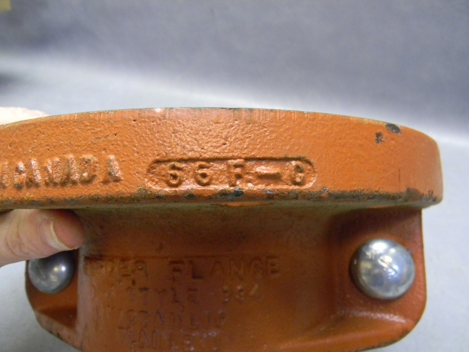 Victaulic 66F-C Style 994 Hugger Valve Vic-Flange Adapter For HDPE Pipe ...