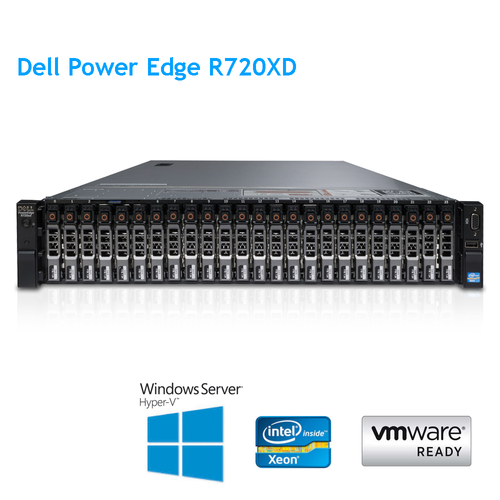 Dell PowerEdge R720XD 2 x E5-2690 v2 10 Core 3.0Ghz 128GB RAM PERC ...