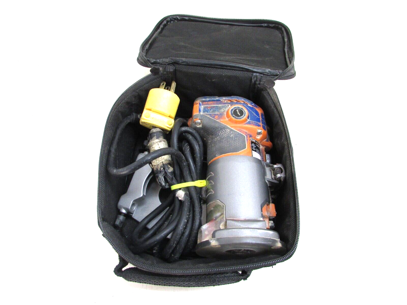 RIDGID R2401, VARIABLE SPEED COMPACT ROUTER w/ CASE, LAMINATE TRIM ...