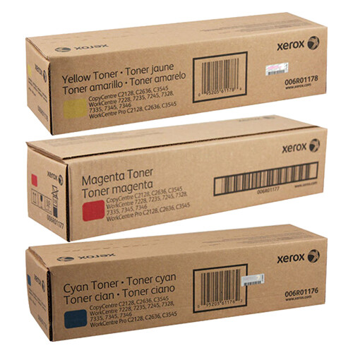 Xerox Workcentre Pro 7346 (006R01176,006R01177,006R01178) Low Yield ...