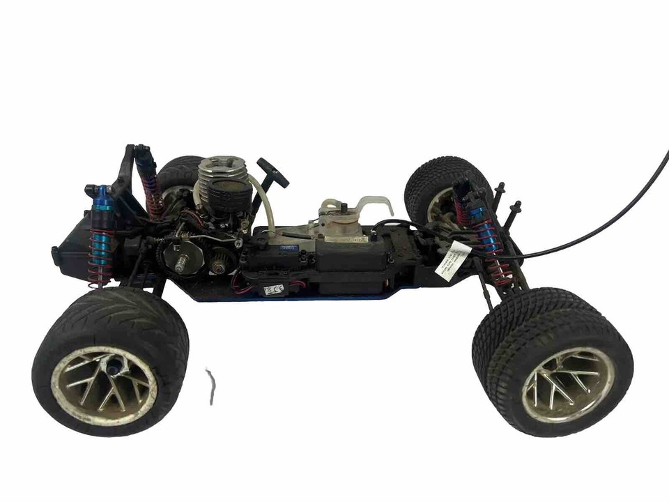 Vintage Black Tub RC10GT Team Associated Os Cv Red Head Engine Nitro AE ...