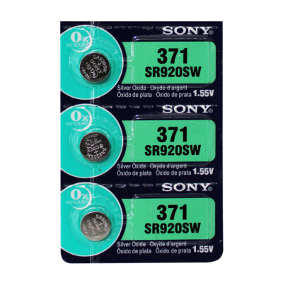 371 Sony SR920SW Watch Battery 3Pc (Exp. 10/2028) | eBay