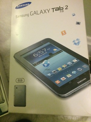 Samsung Galaxy Tab 2 GT-P3110 8GB, Wi-Fi, 7in - Titanium Silver, Model ...