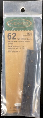 Weaver Remington 740/742/760 One-Piece Scope Base #62 - 48062 | eBay