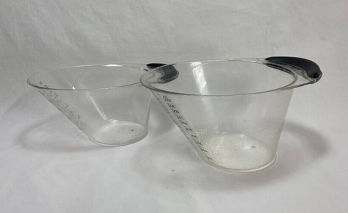 Pampered Chef Easy-Read Nesting Measuring Cups Stacking (Sizes - 2 cup ...