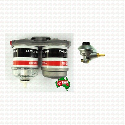 CAV Delphi Dual Filter Housing W/Primer Truck Tractor 4x4 Boat Marine ...