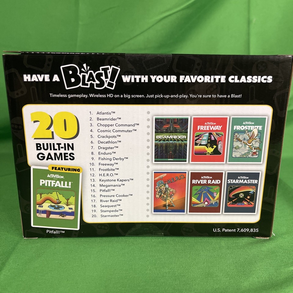ActiVision Flashback Blast PITFALL + 20 Built-In Games Retro Classic ...