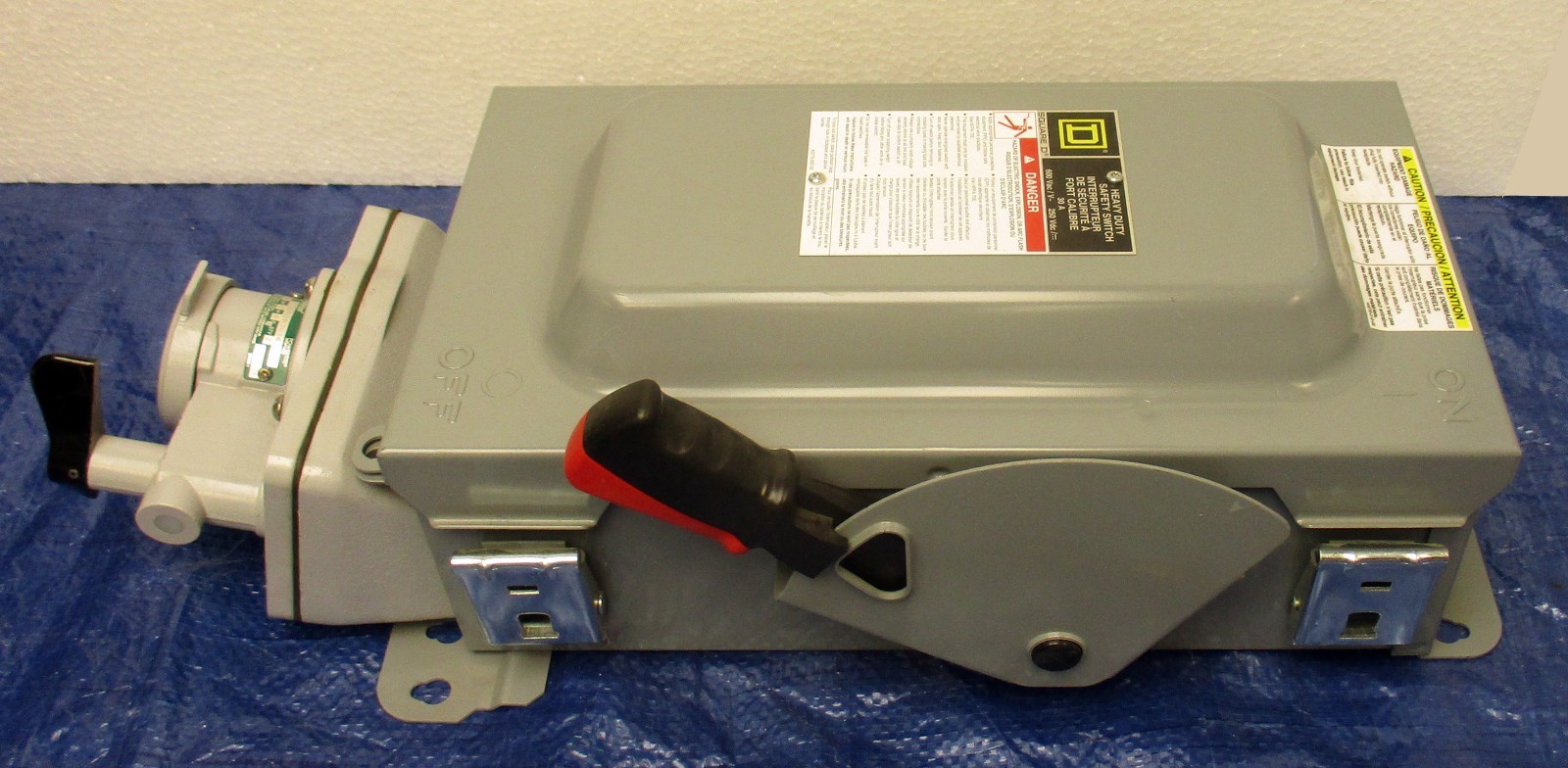 Square D 30A HU361AWA Safety Switch Includes Appleton ACP3034BC Plug ...