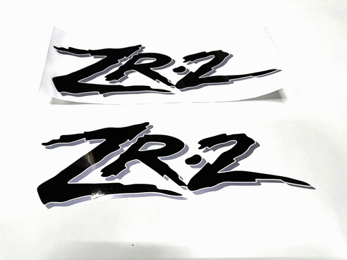 2pcs Black for S10 Sonoma Blazer ZR2 Off Road Decals Stickers Extreme ...