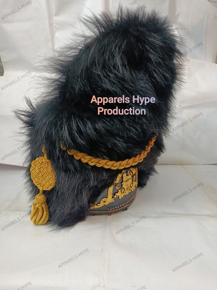 British Grenadier hat Bearskin Hat revolution Grenadier Napoleonic ...