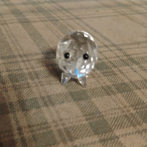 SWAROVSKI SILVER CRYSTAL | PIG FIGURINE, no tail, 7638 NR 50 Piglet ...