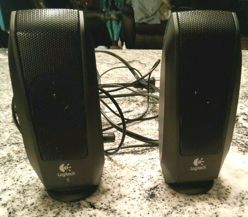 Logitech Computer Speakers, S-120, Desktop, Powered | eBay