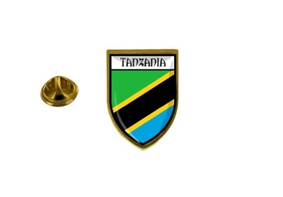 pins pin's flag national badge backpack hat shield world tanzania ...