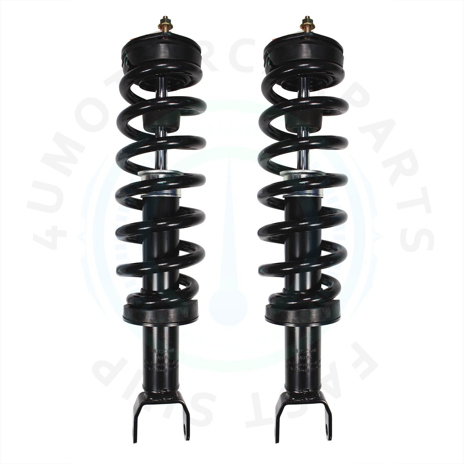 4pc Fit For 2011-2014 Ram 1500 4WD Pickup Truck Front Rear Strut Spring ...