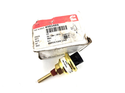 Genuine NOS Cummins Coolant Fluid Level Sensor 4903489 L10 M11 ISM N14 ...