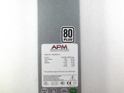 APM SAK250L-F4 INDUSTRIAL POWER SUPPLY | eBay