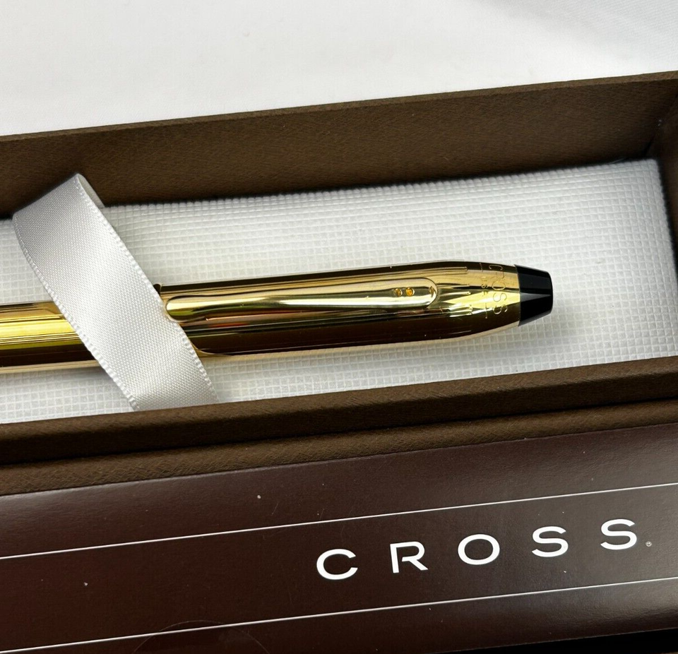 CROSS TOWNSEND ROLLERBALL PEN 10K GOLD NEW IN BOX USA #12 | eBay