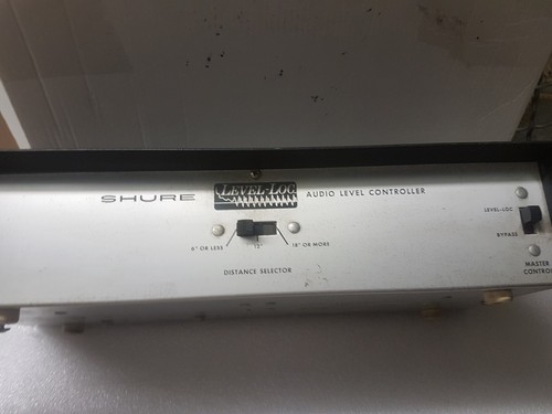 70's SHURE M62 LEVEL LOC as used by Tchad Blake and Butch Vig. | eBay