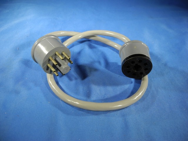 CABLE ASSEMBLY CMS 8 PIN OCTAL SOCKET TO 8 PIN OCTAL MALE 20" NOS | eBay