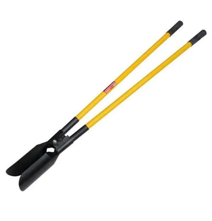 Post Hole Digger With Long Fibreglass Handle 1510mm (Genuine Neilsen ...