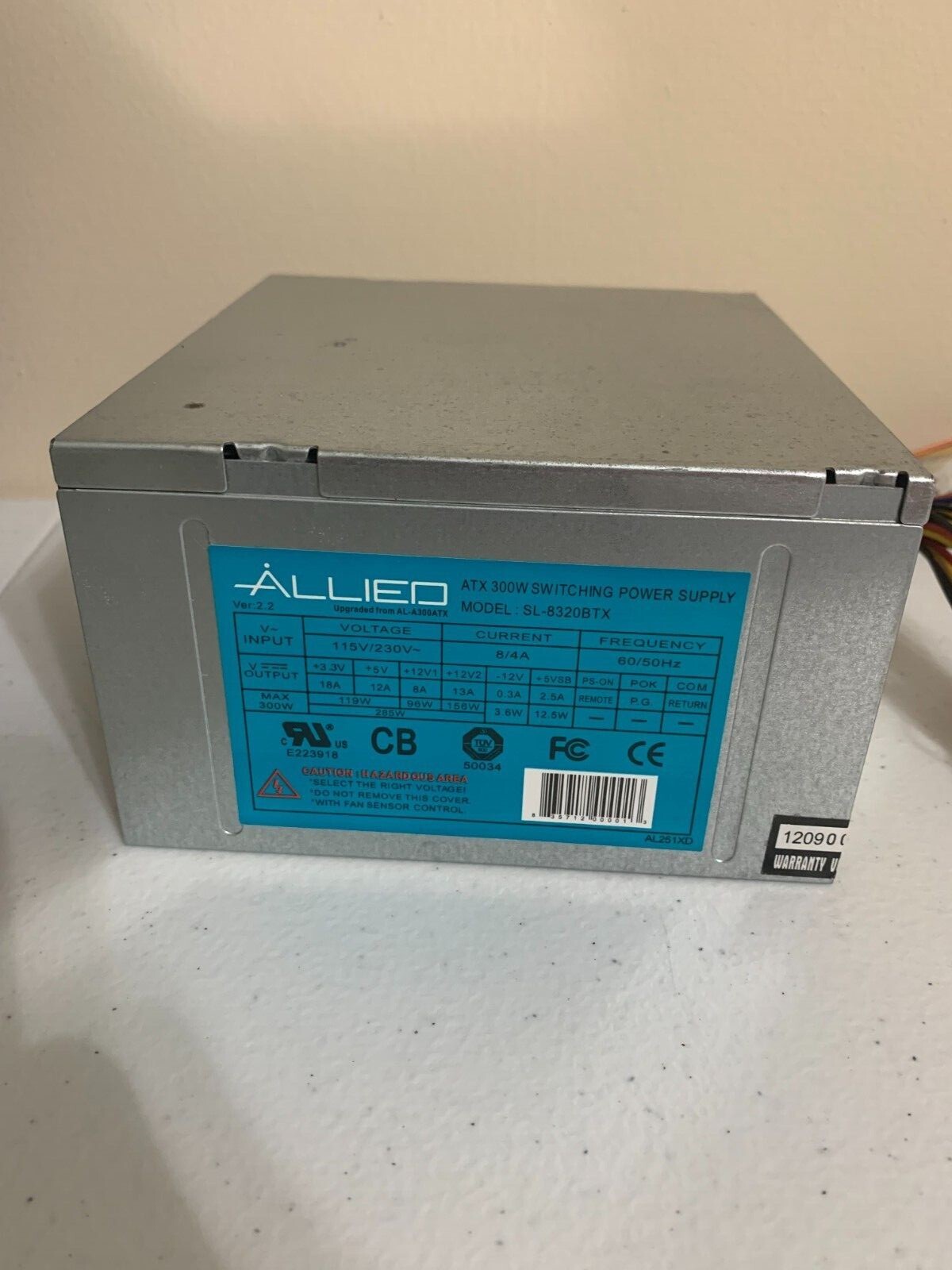 Allied AL-A300ATX 300W ATX Desktop Power Supply | eBay