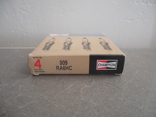 Set of 4 Champion 809 RA6HC Spark Plugs New 37551151585| eBay