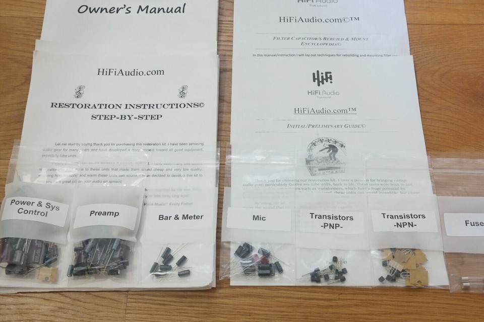 Akai GX-747 DBX restoration rebuild service kit repair capacitor reel ...