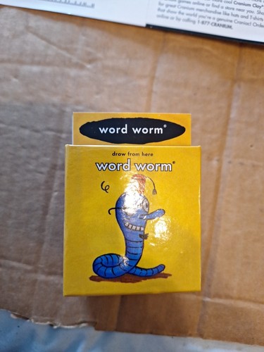 Cranium Original Board Game Replacement Yellow Cards Word Worm 1998 ...