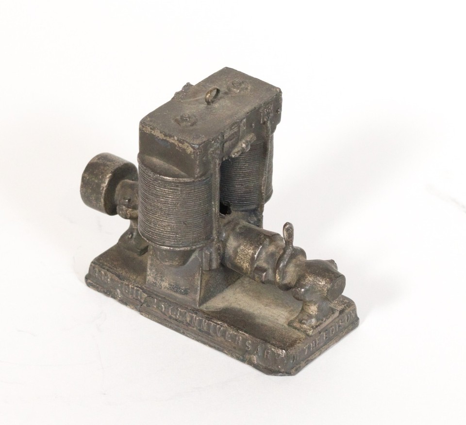 1911 Edison Dynamo Model -- Souvenir From The 25th Anniversary of ...