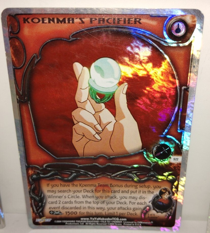 Yu Yu Hakusho Koenma Pacifier