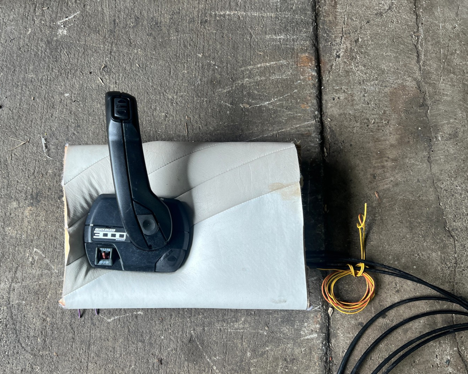 MERCRUISER QUICKSILVER 3000 THROTTLE SHIFT CONTROL / SHIFTER with 14ft ...
